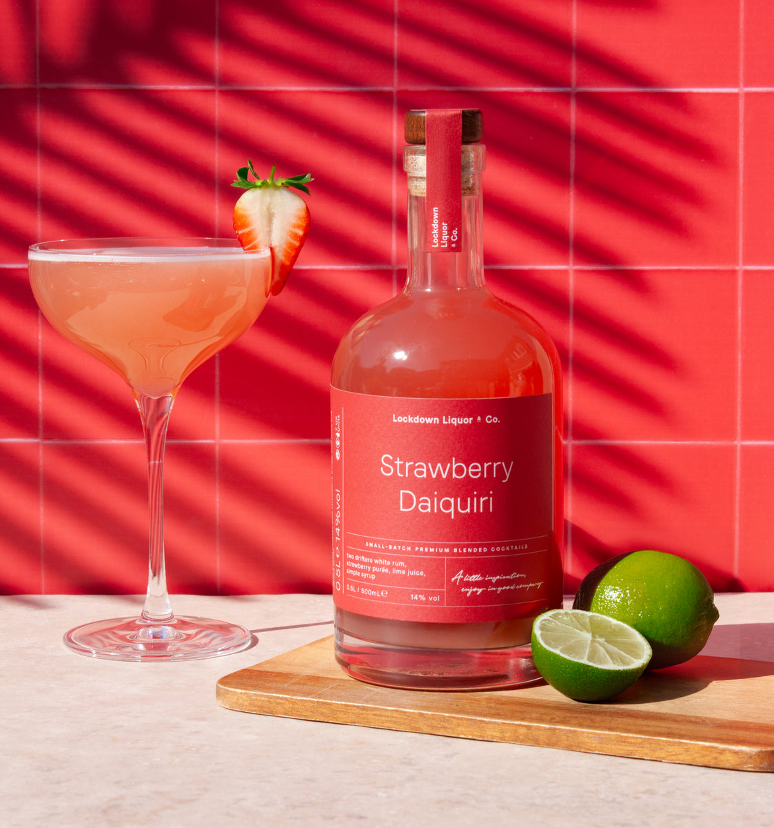 Strawberry Daiquiri – Lockdown Liquor & Co